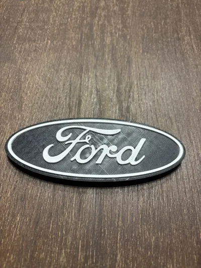 Ford logo - Free 3D Print Model - MakerWorld