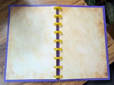 Disc Bound Journal Notebook Kit (Disc and Cover) - Free 3D Print Model ...