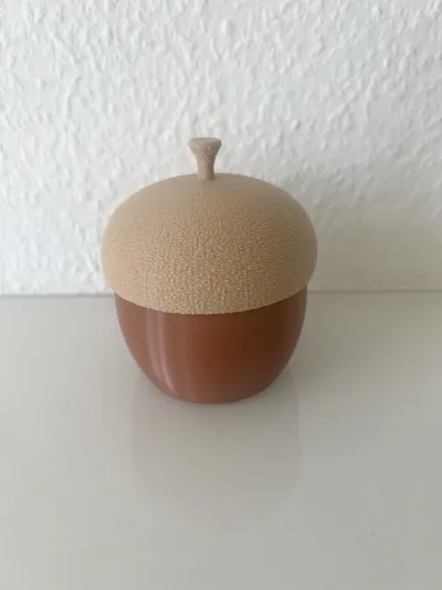 Acorn-shaped bowl - Free 3D Print Model - MakerWorld