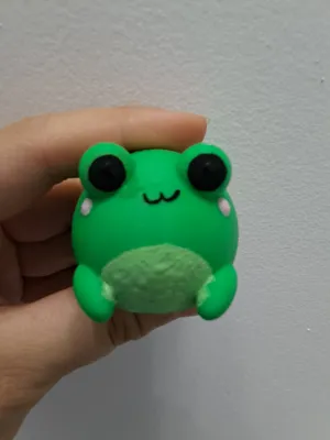 Cute round frog by Jefflynn MakerWorld: Download Free 3D Models
