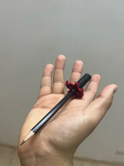 Demon Slayer Nichirin Pencil Topper (Tanjiro) - Free 3D Print Model ...