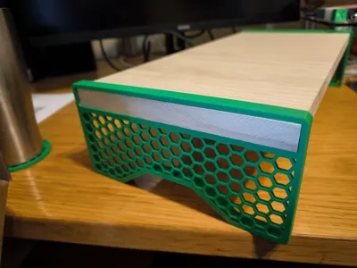 Monitor stand honeycomb by K2 Tech Designs MakerWorld: Download Free 3D ...