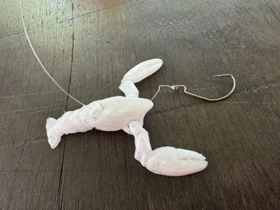 Fishing realistic Crawdad Lure - Free 3D Print Model - MakerWorld