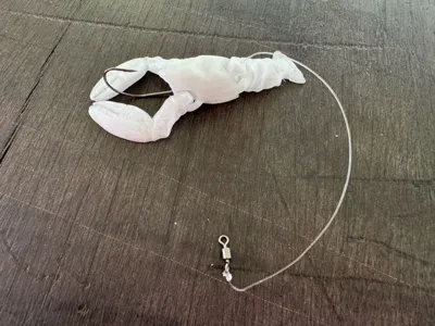 Fishing realistic Crawdad Lure - Free 3D Print Model - MakerWorld