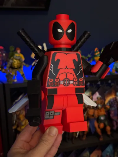 Big Brick * DEADPOOL * Super Heroes by cBoLsmUiEc - MakerWorld