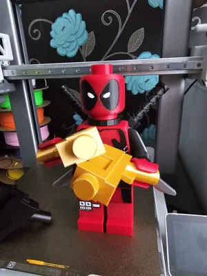 Big Brick * DEADPOOL * Super Heroes by cBoLsmUiEc - MakerWorld