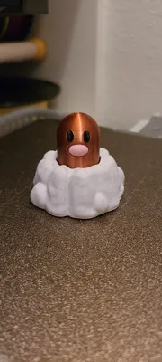 Diglett Tapper Fidget Toy by val - MakerWorld