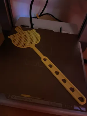 Fly Swatter Middle finger Remixed by Nate MakerWorld: Download Free 3D ...