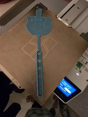 Fly Swatter Middle finger Remixed by Nate MakerWorld: Download Free 3D ...