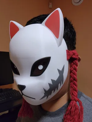 Demon Slayer Mask - Sabito by Allthebuz3D MakerWorld: Download Free 3D ...