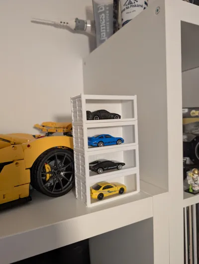 Hot Wheels container - Free 3D Print Model - MakerWorld