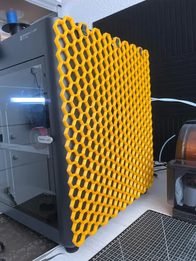 P2S / P1S / X1 HSW side panel (full coverage) - Free 3D Print Model ...