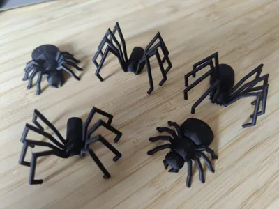 Little Halloween Spiders!!!! by Jerry Bower MakerWorld: Download Free ...