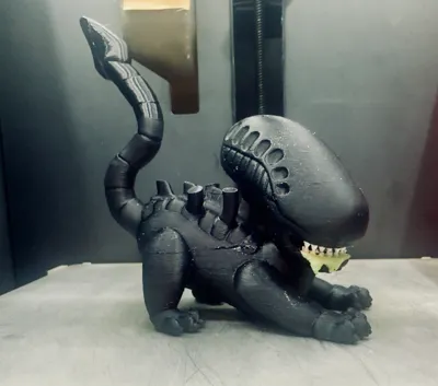 Chibi Xenomorph Figures by sugarpaws3d MakerWorld: Download Free 3D Models