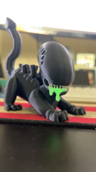 Chibi Xenomorph Figures by sugarpaws3d MakerWorld: Download Free 3D Models