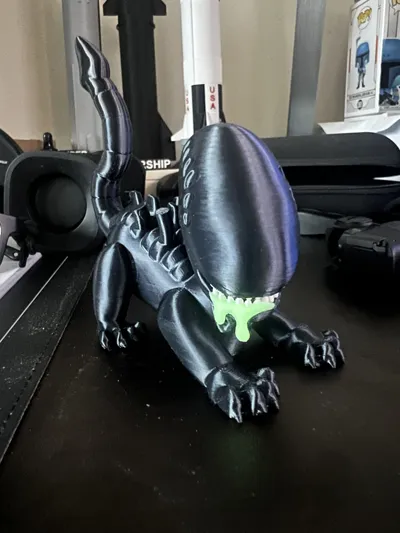 Chibi Xenomorph Figures by sugarpaws3d MakerWorld: Download Free 3D Models