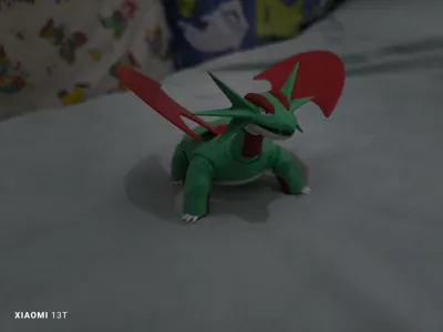 Articulating Salamence Pokemon #373 by SpaceMan_03 MakerWorld: Download ...