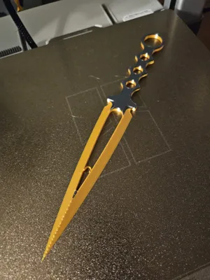 Skeletonized Dagger by TheFileForge MakerWorld: Download Free 3D Models