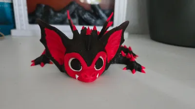 Baby Vampire Dragon by ENIQUE3D MakerWorld: Download Free 3D Models