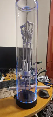 Terminator T800 Arm with Light Base Remixed by PaulD MakerWorld ...
