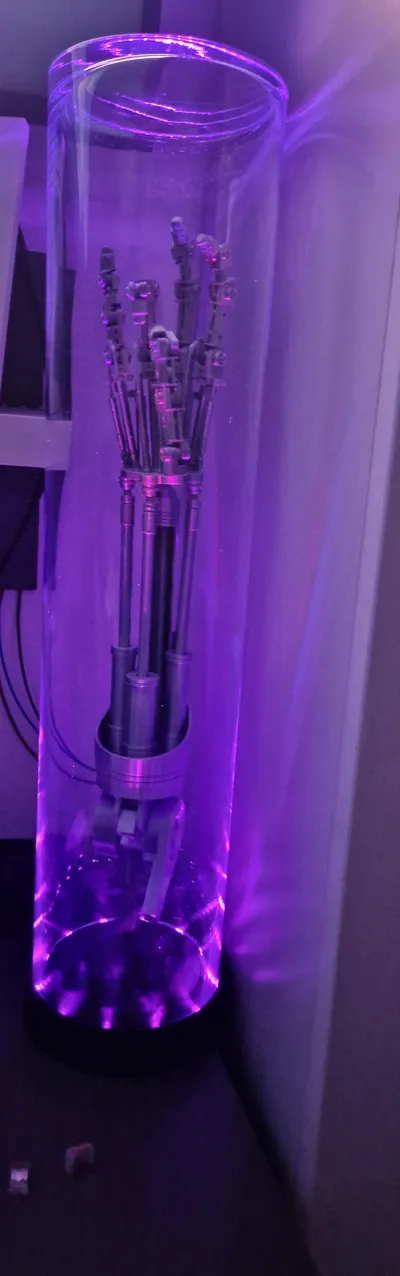 Terminator T800 Arm with Light Base Remixed by PaulD MakerWorld ...