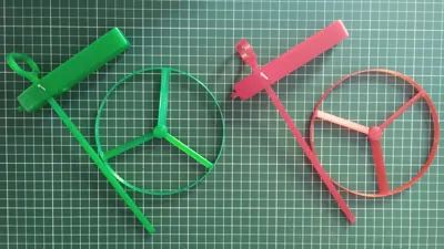 Strong Flying Propeller / Pull Copter No Supports by Meister Edel ...