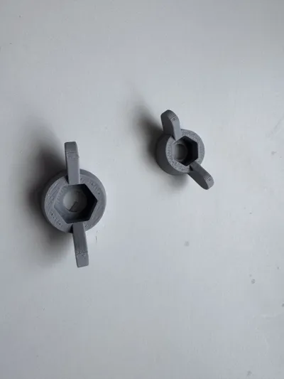 Wing nuts M10 M8 M6 M5 M4 - Free 3D Print Model - MakerWorld