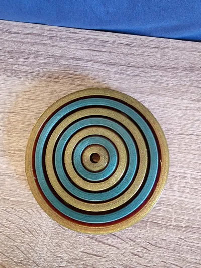 the 3x more amazing 7-ring gyro spinner fidget - Free 3D Print Model - MakerWorld