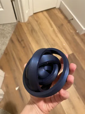 the 3x more amazing 7-ring gyro spinner fidget by MoltenPlasticNuts MakerWorld: Download Free 3D ...