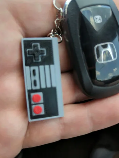 NES Controller Keychain Remixed by Super3D MakerWorld: Download Free 3D ...