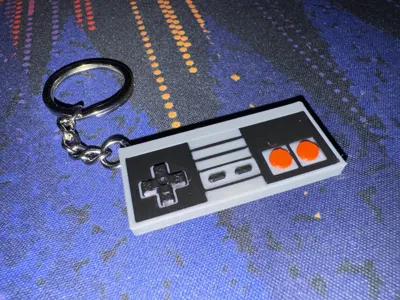 NES Controller Keychain Remixed by Super3D MakerWorld: Download Free 3D ...