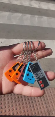 NES Controller Keychain Remixed by Super3D MakerWorld: Download Free 3D ...