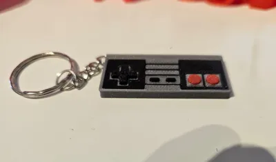 NES Controller Keychain Remixed by Super3D MakerWorld: Download Free 3D ...