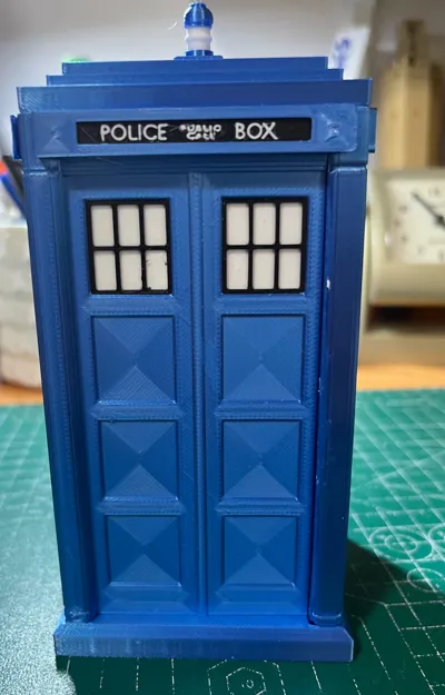 Tardis Doctor Who Remixed by Crow0197 MakerWorld: Download Free 3D Models