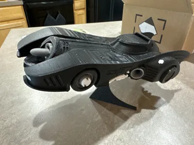 1989 Batmobile Kit (No Support, No AMS, No Glue) by The Kit Kiln ...