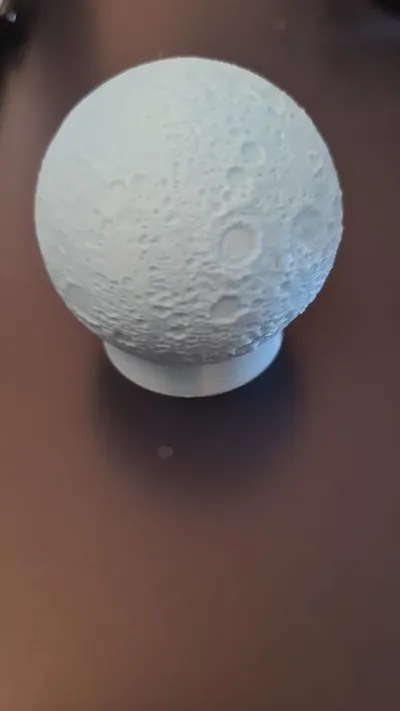 Moon Lamp - Free 3D Print Model - MakerWorld