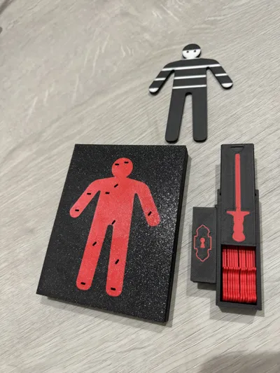 Magic Sword Trick / Optical Illusion by Biochem MakerWorld: Download ...