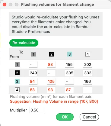 Flushing Volumes Calibration - V2 and new Gcode by ...