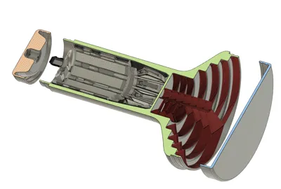 High Speed Propeller Launcher by Lukas Hannert MakerWorld: Download ...