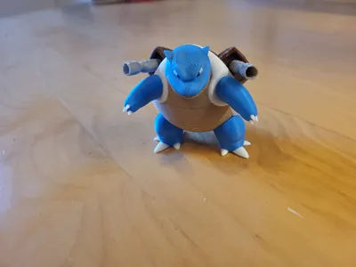 Blastoise (Pokemon) 65mm tall Multipart by LCFigure MakerWorld ...