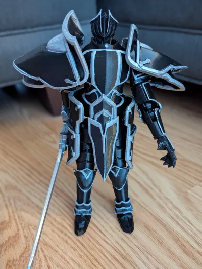 Black Knight - Based on dummy 13 Fully movable Remixed by 喵匠Meowcraft ...
