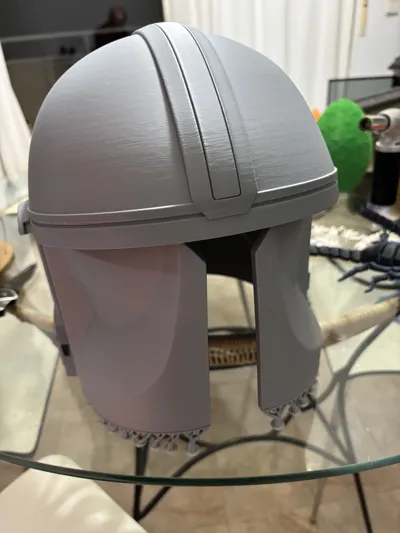 XXL Mandalorian helmet big head edition w/extras! Remixed by Just say ...