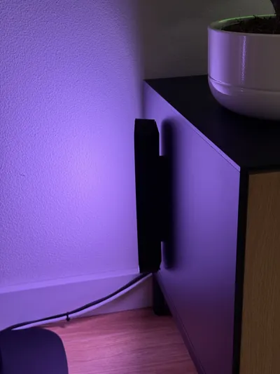 Phillips Hue Play Light Bar Mount Remixed by Retro MakerWorld: Download ...