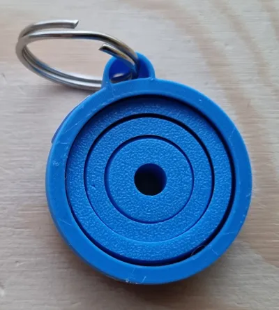 Smile Gyro Keychain by Flyrockets - MakerWorld