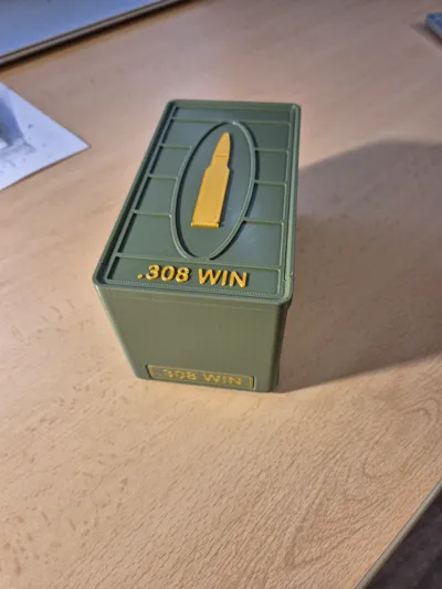 Ammo Storage Box .308 WIN / 7.62x51 NATO 50 Rounds by Coconut ...