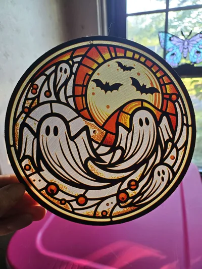 Stained Glass Ghosts by DoctorOfLegend MakerWorld: Download Free 3D Models