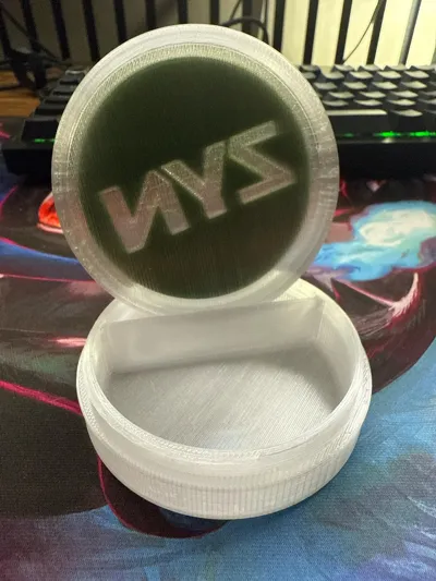 Zyn Container (Easy-open, threaded) - Free 3D Print Model - MakerWorld
