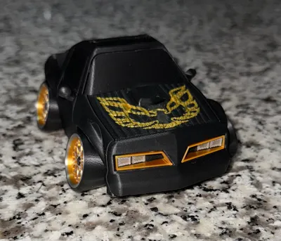 Tooned FIREBIRD TRANS AM by soarpix MakerWorld: Download Free 3D Models