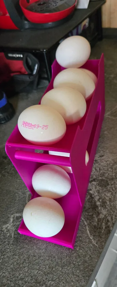 Egg Dispenser for 10 eggs - Free 3D Print Model - MakerWorld