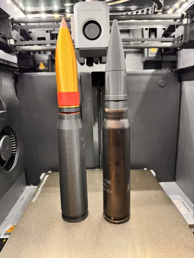 A-10 Warthog 30mm High Explosive Incendiary Round by Rexi Labs ...